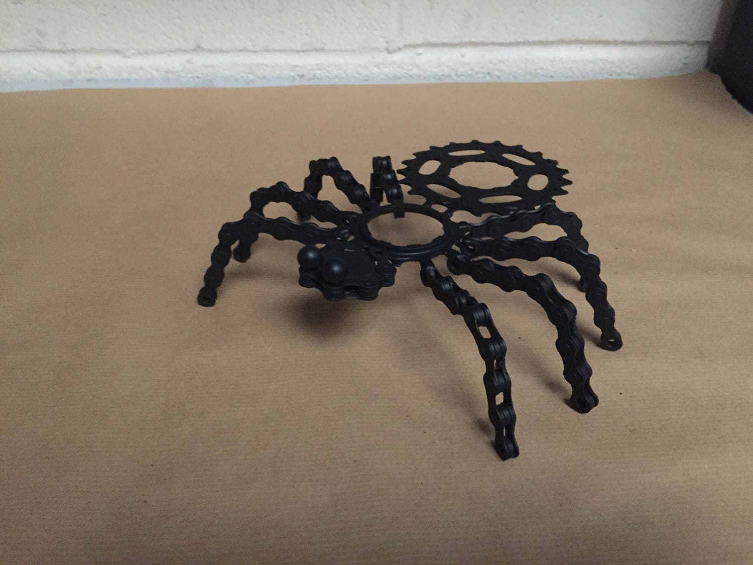 Upcycled Metal Spider Sculpture Art - Etsy