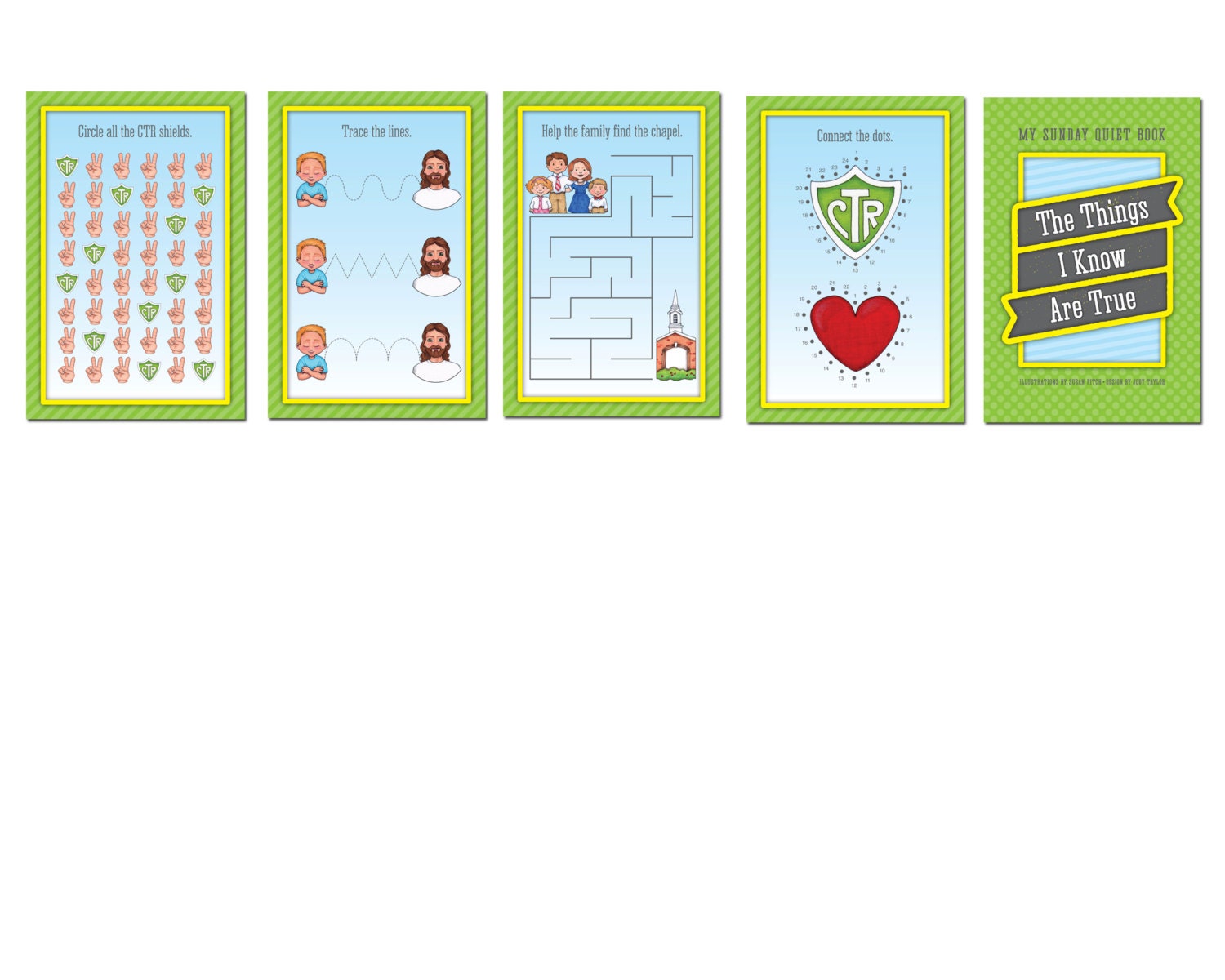 Sunday Quiet Activity Book - Etsy