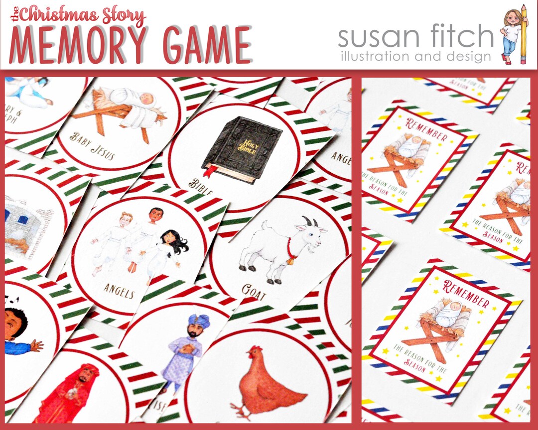 Christmas Story Memory Game - Etsy