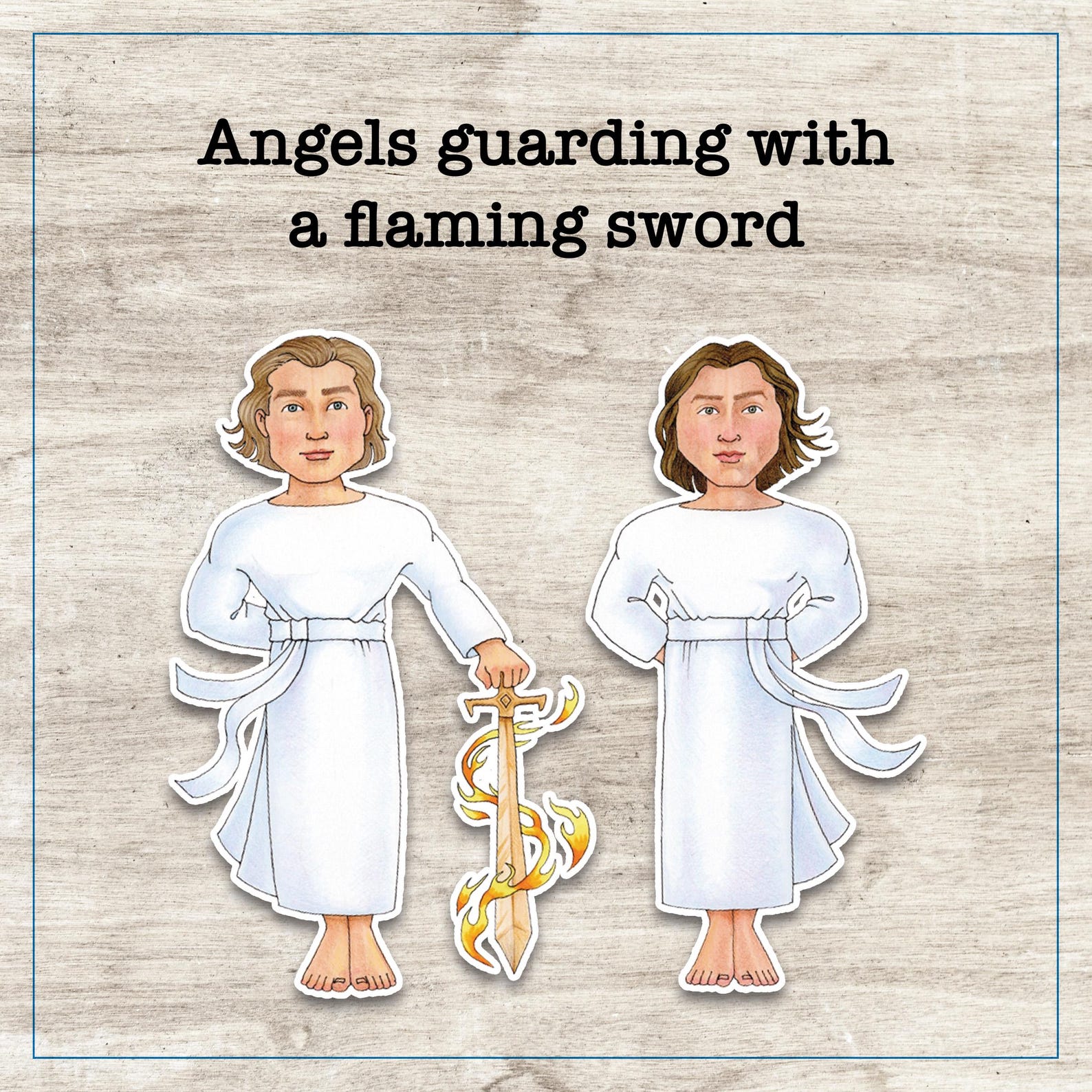 Adam and Eve Bible Story Printables | LDS Primary Lesson | Sunday ...