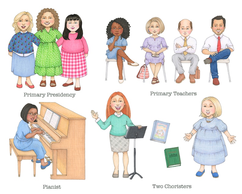 Lds Primary Clip Art Etsy