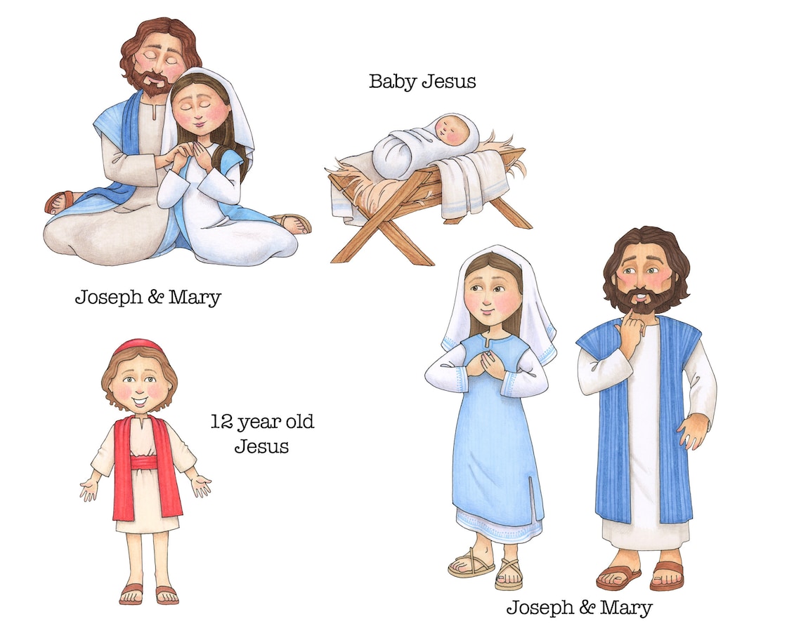 New Testament Character Clip Art - Etsy