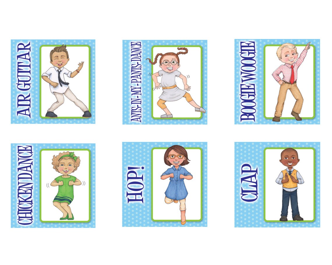 Do as I'm Doing Action Cards - Etsy