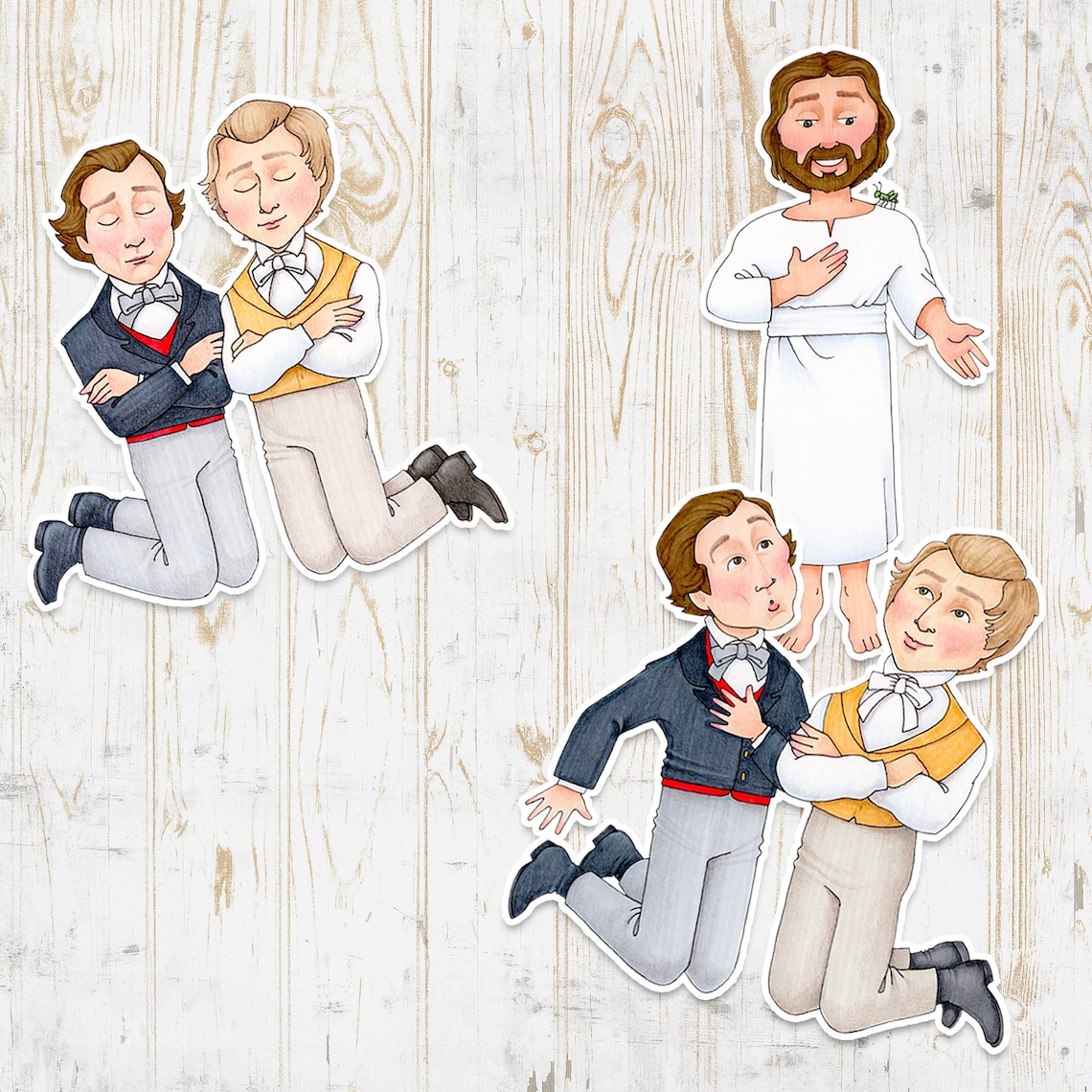 LDS Priesthood Restoration Printable and Clip Art - Etsy