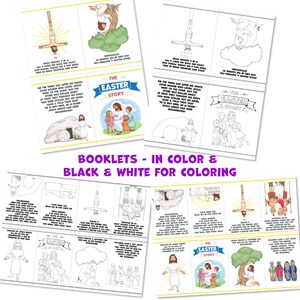 EASTER Mini Books and Printable Activity Pages - Etsy