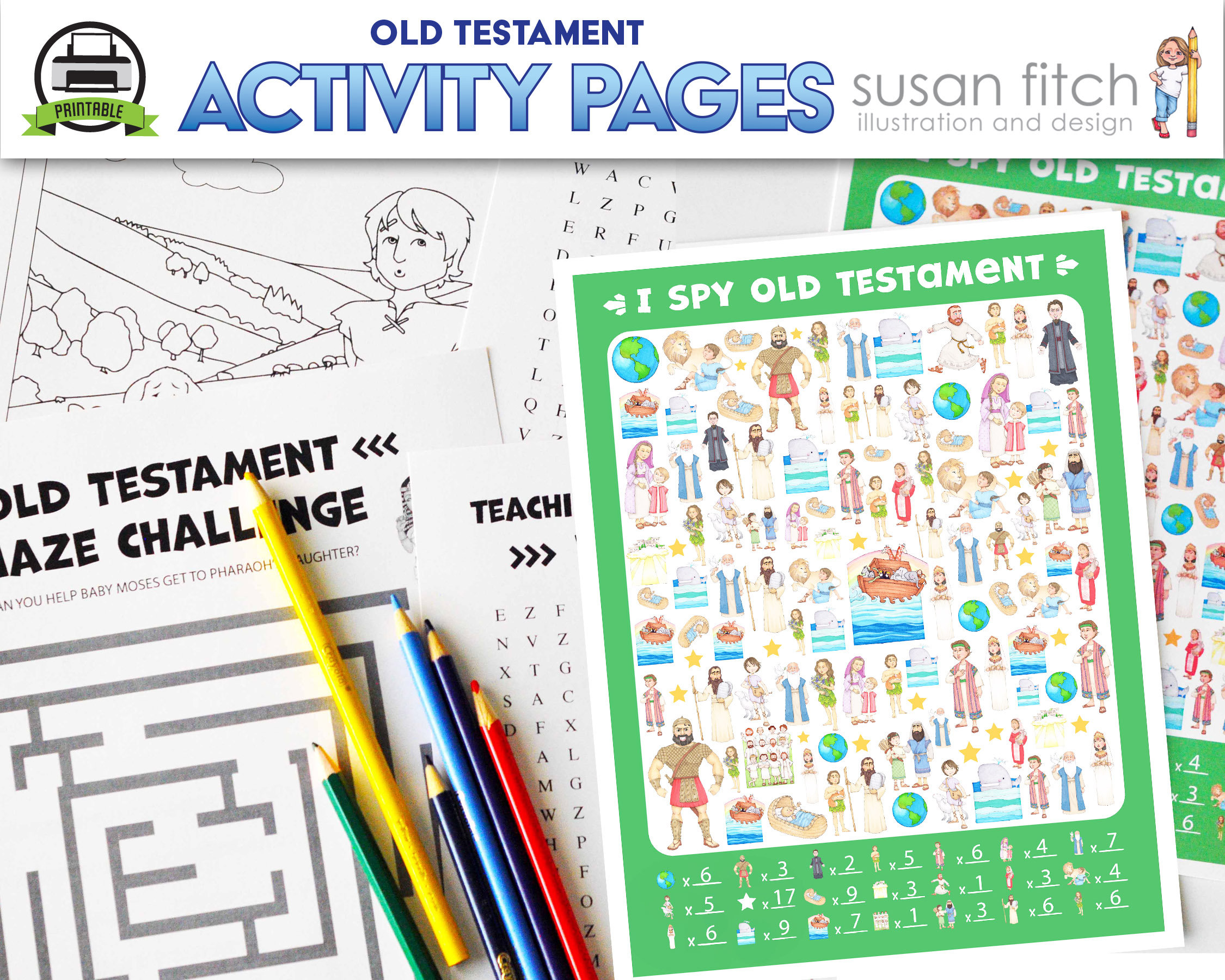 Old Testament Activity Sheets