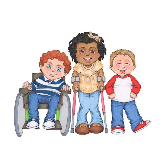 Special Needs Kids Clipart