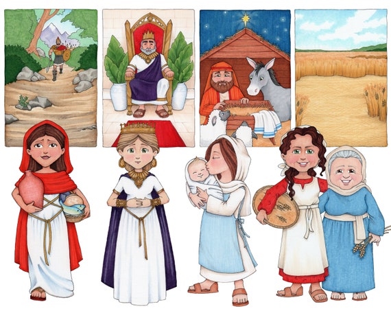 Bible Characters Clipart Woman