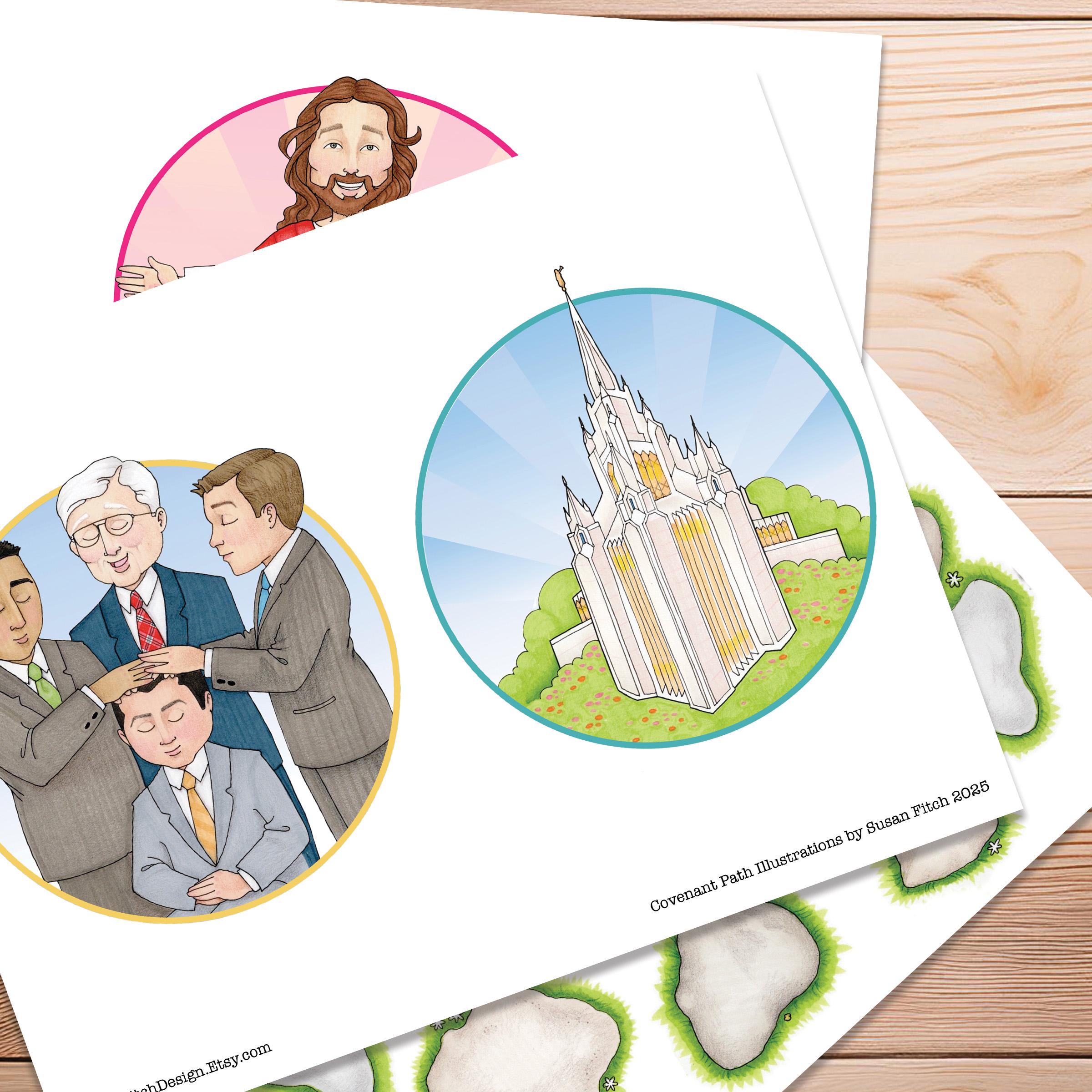 Covenant Path for Children – Printable Gospel Path With Milestones and ...