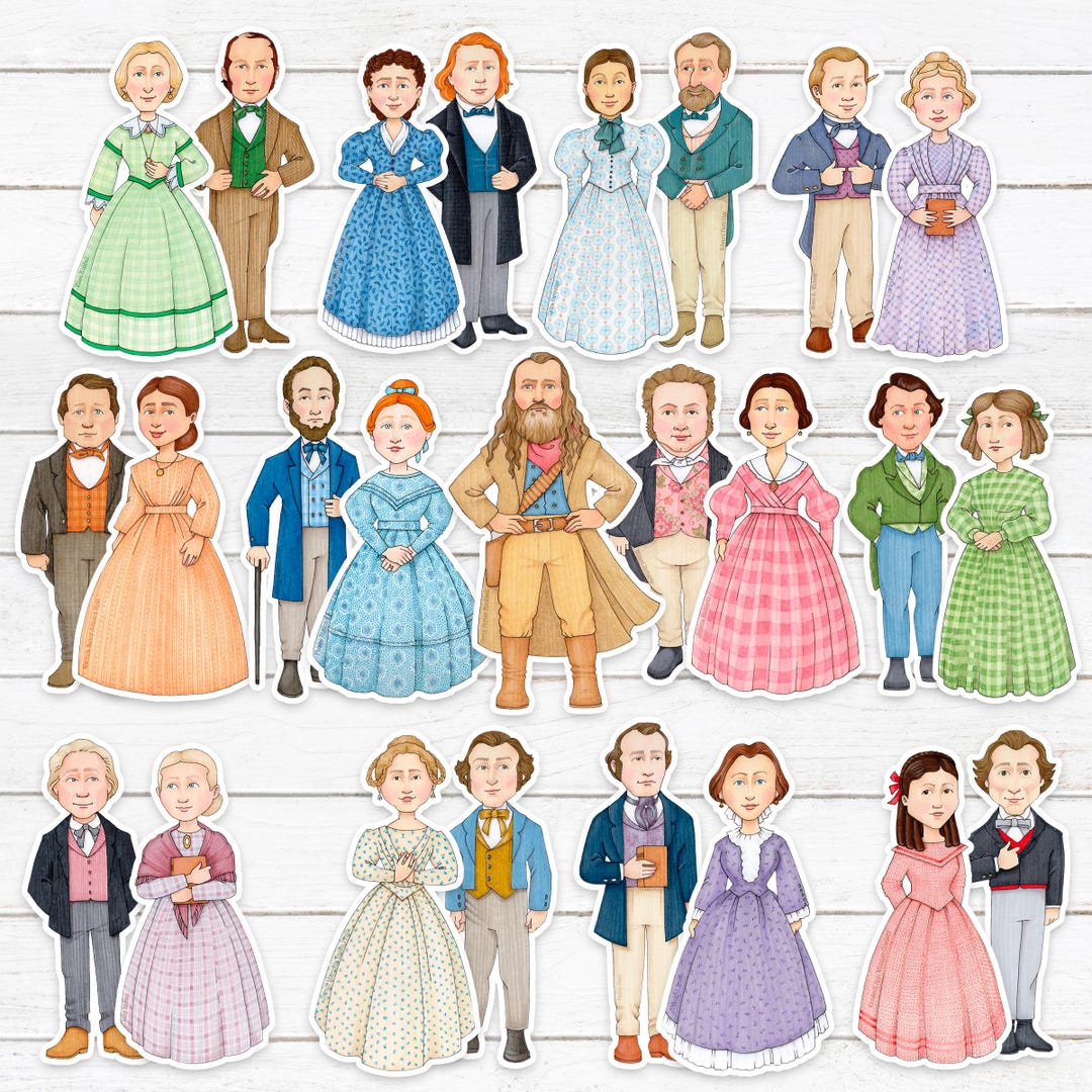 Heroes of Faith: LDS Church History Clip Art - Etsy