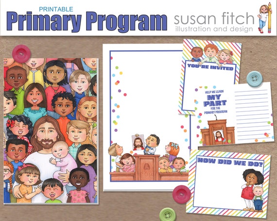 Printable Primary Program Kit - Etsy