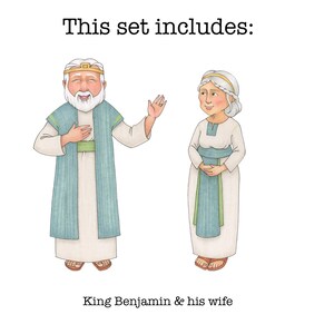 King Benjamin Clip Art Set - Etsy