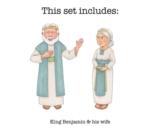 King Benjamin Lds Art
