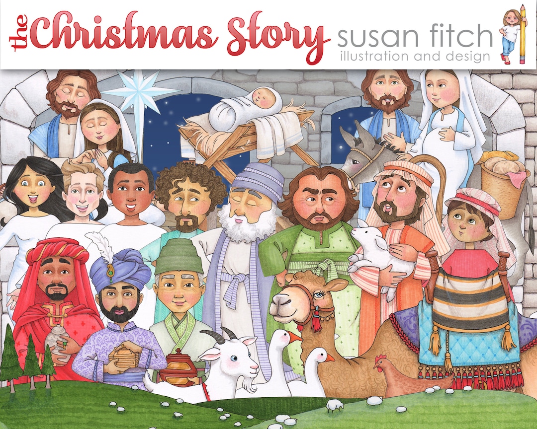 The Christmas Story Clip Art Set - Etsy