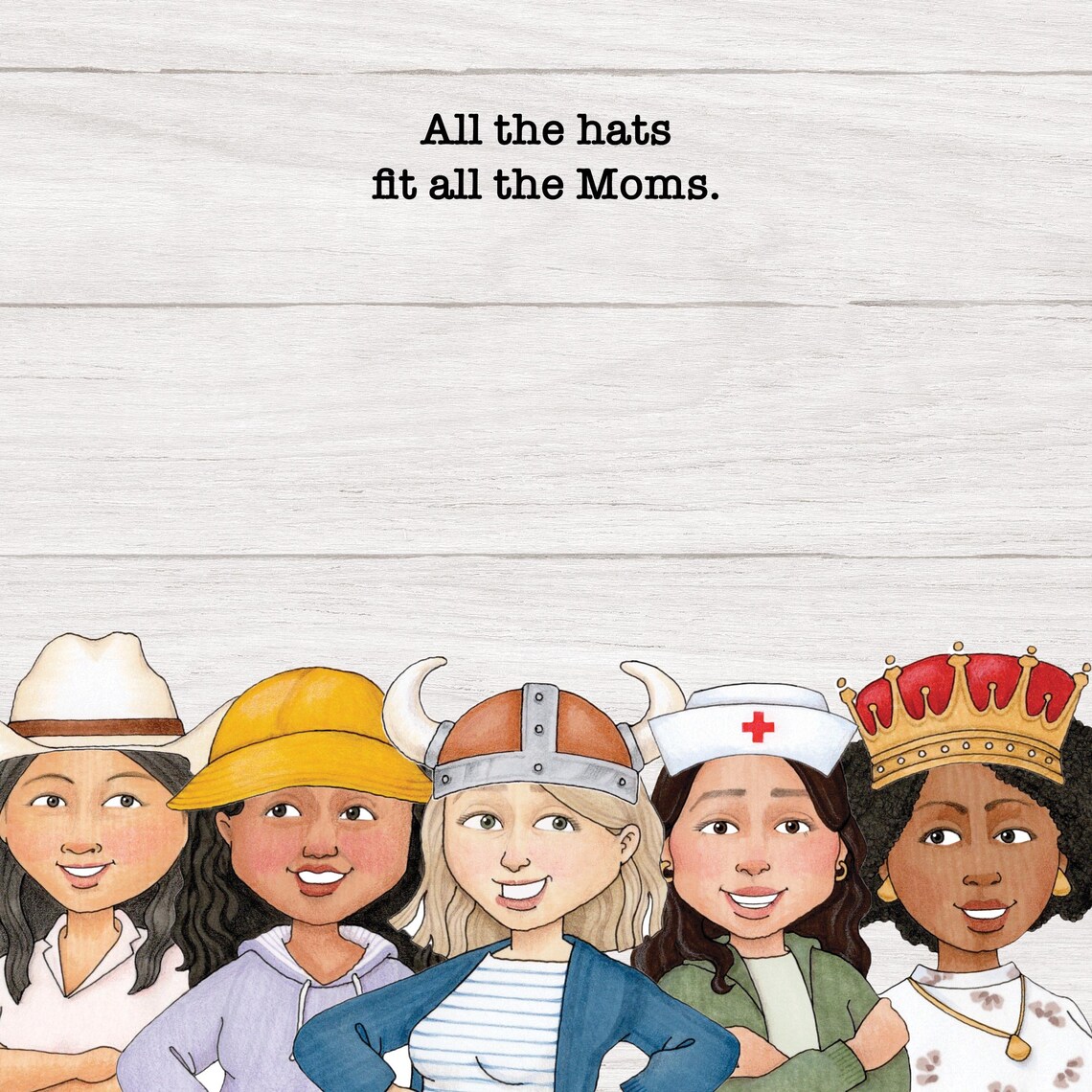 Hats off to Moms: Printable Coloring Pages and Activities - 5 Moms, 24 ...