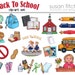 Back to School Clip Art Set - Etsy