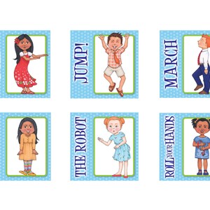 Do as I'm Doing Action Cards - Etsy