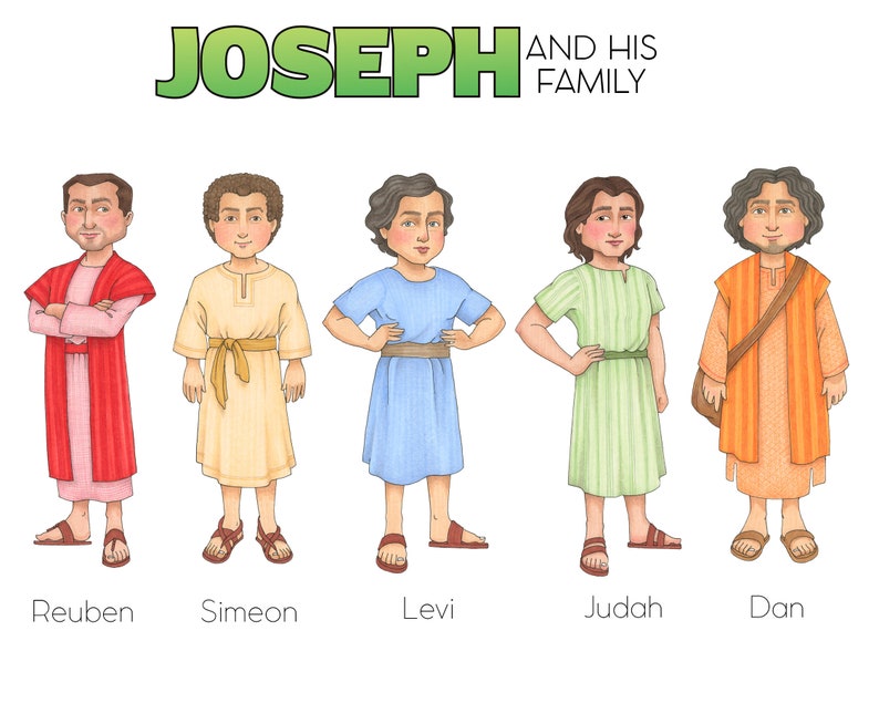 Joseph and His Family - Etsy