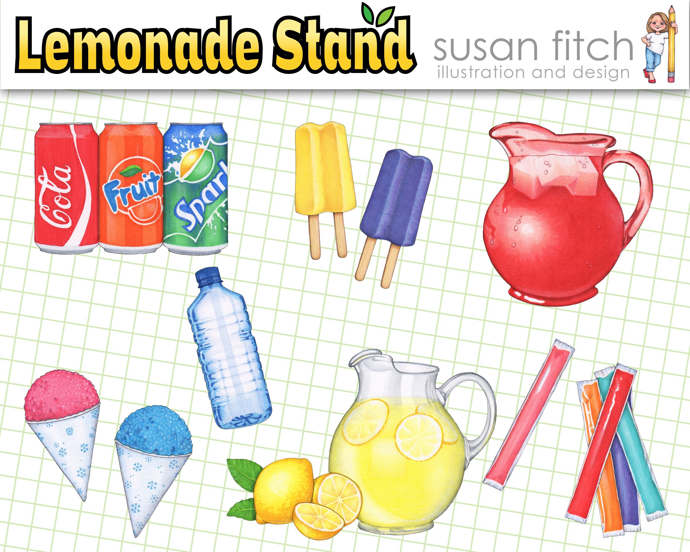 Lemonade Stand Sign Clip Art