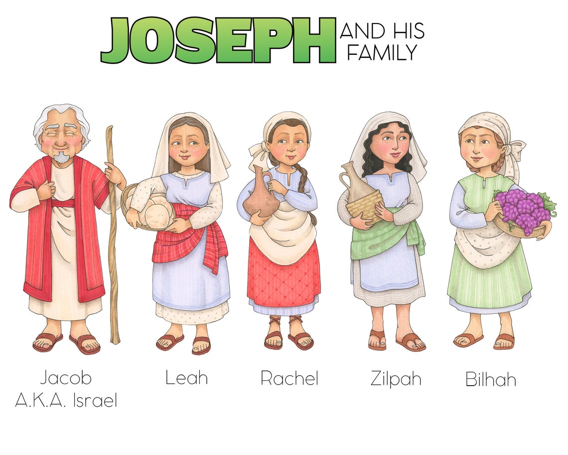 Joseph and His Family - Etsy