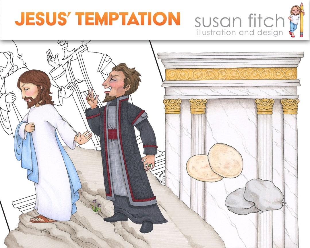 Jesus' Temptation - Etsy