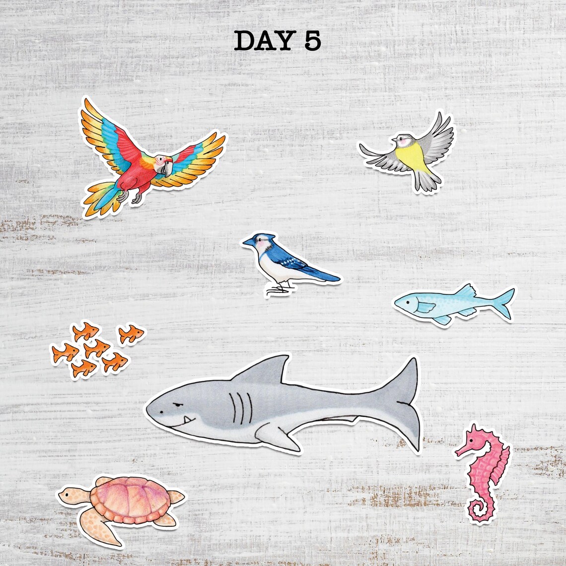 The Creation Printable Set — Build-the-world Bible Craft | 7 Days of ...