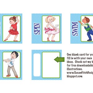 Do as I'm Doing Action Cards - Etsy