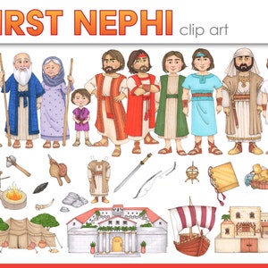 FIRST NEPHI Printable Graphics & Digital Clip Art - Etsy