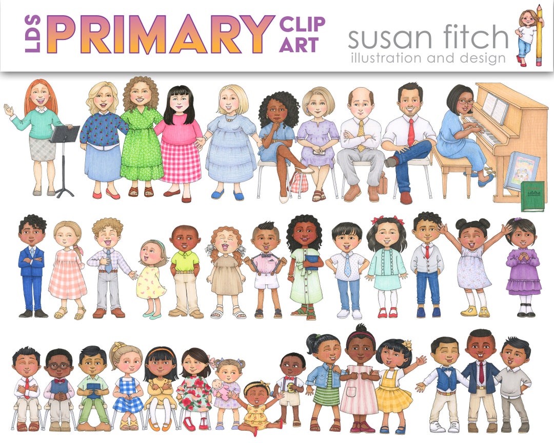Lds Primary Clip Art Etsy