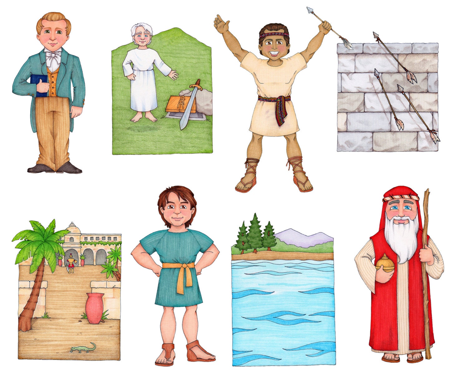Lds Scriptures Clipart In Color