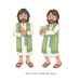 The Miracles of Jesus Clip Art Set - Etsy