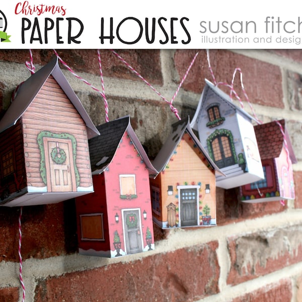 Paper Houses - Etsy