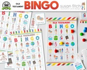 Bible Character Bingo Cards Bible Game Sunday School Game - Etsy Canada