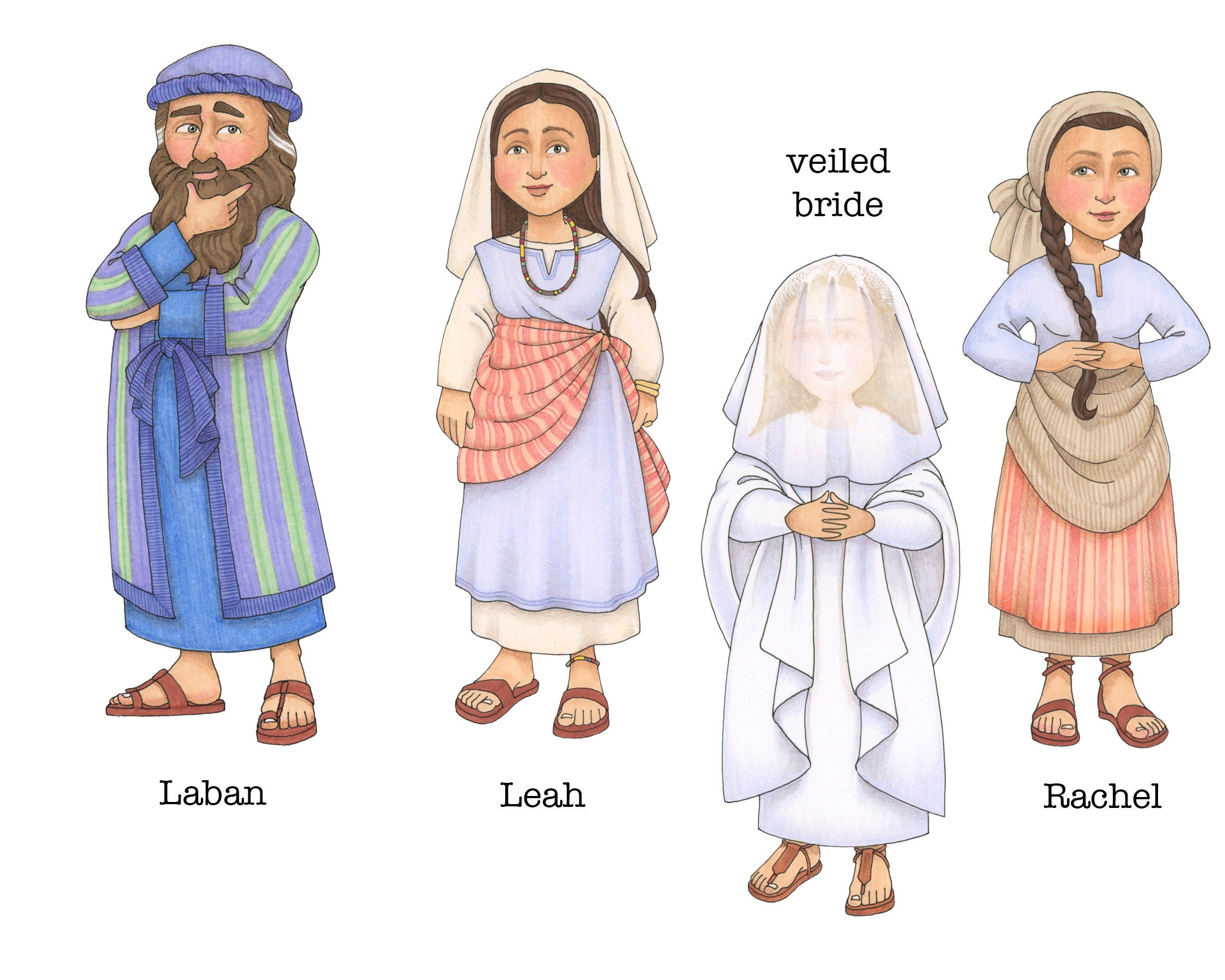 Jacob Bible Clip Art