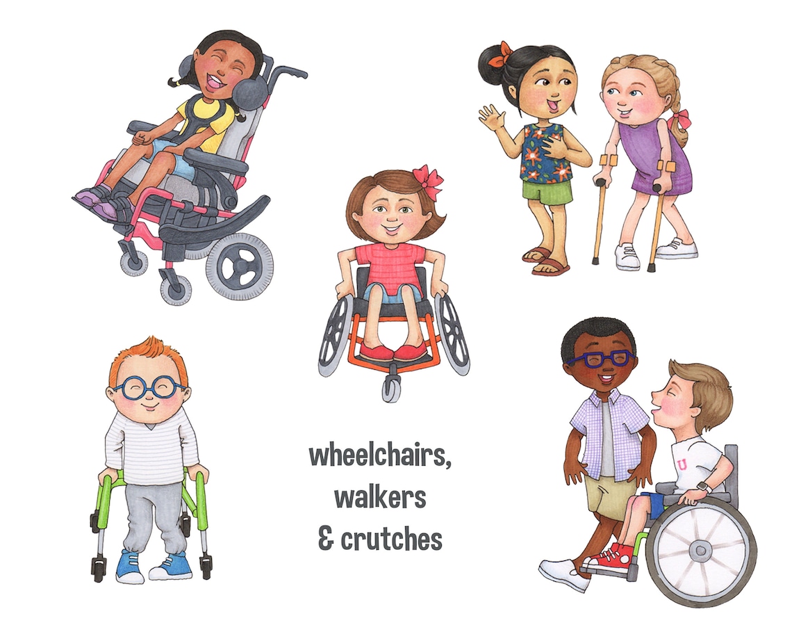 Special Needs Clip Art 2 - Etsy