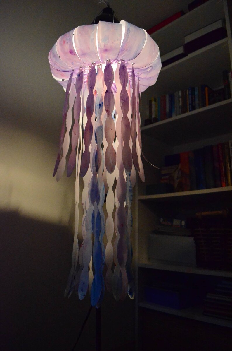 Jellyfish LED Lantern Custom Handmade for Underwater - Etsy