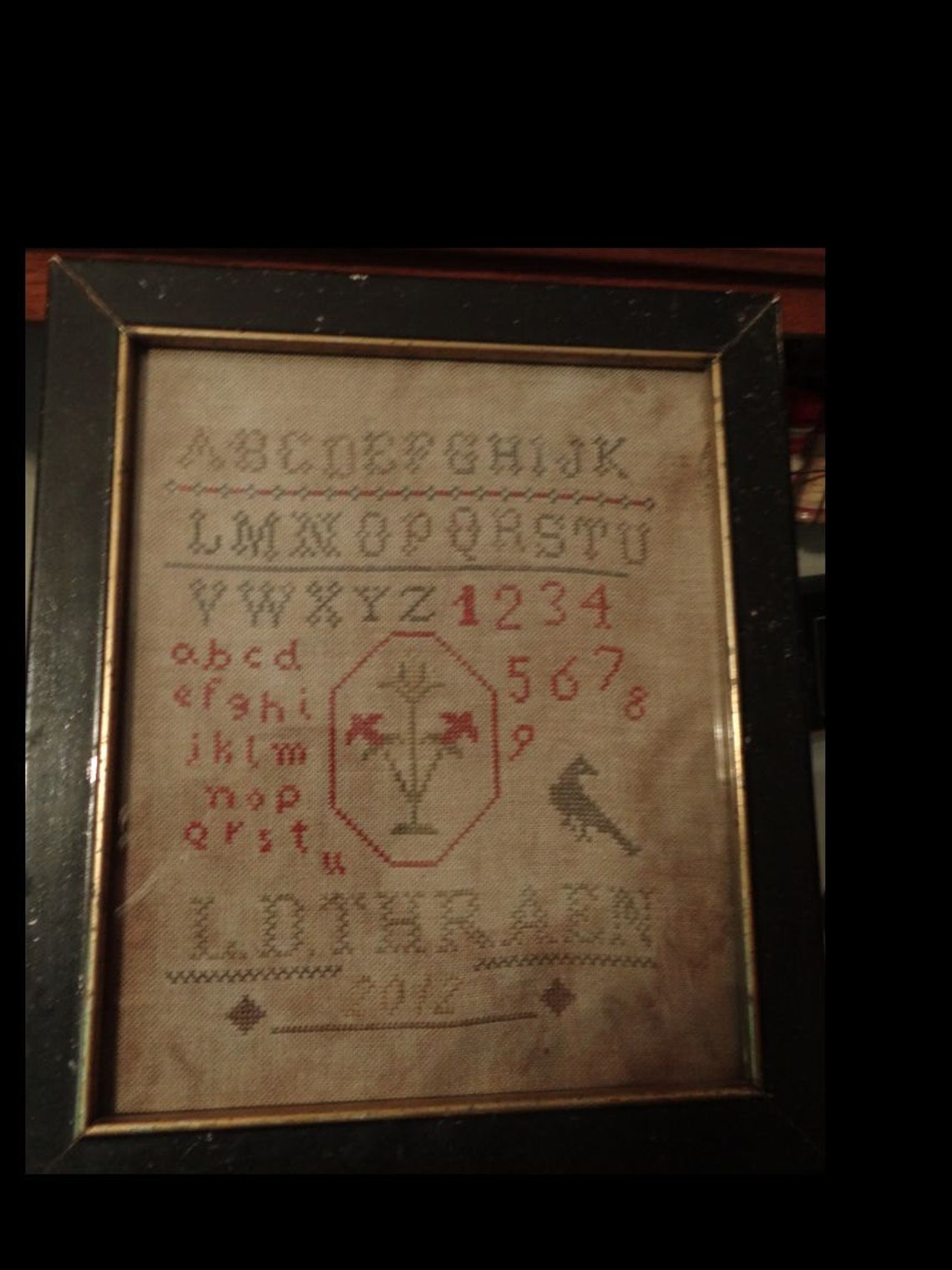 Alphabet Floral Sampler Cross Stitch Pattern - Etsy