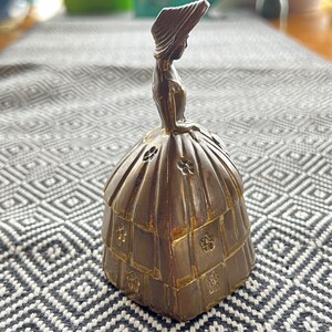 Vintage Southern Belle Solid Brass Daisies Basket Bonnet Functioning ...