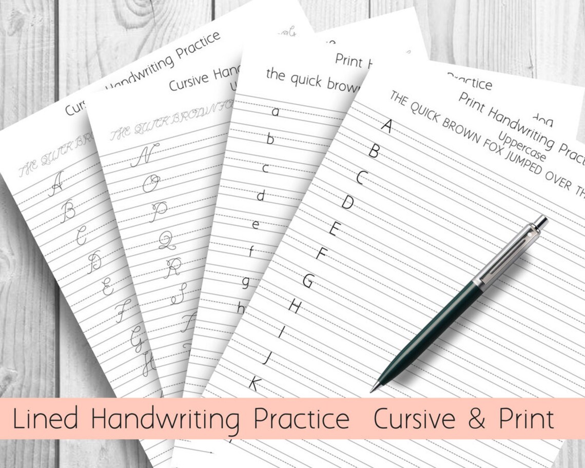 Ultimate Penmanship Complete Printable Handwriting Practice | Etsy