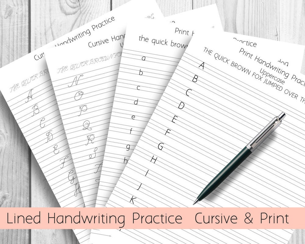 Ultimate Penmanship Complete Printable Handwriting Practice | Etsy