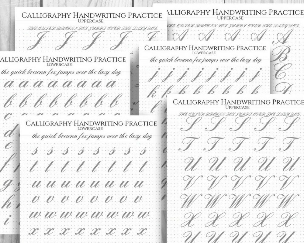Ultimate Penmanship Complete Printable Handwriting Practice | Etsy