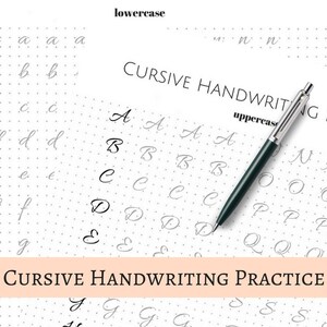 Ultimate Penmanship Complete Printable Handwriting Practice Sheets ...