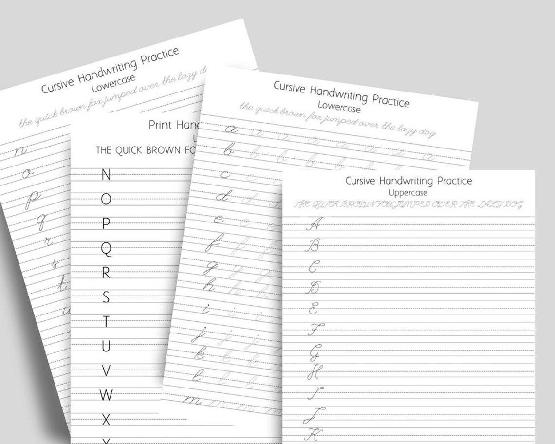 Ultimate Penmanship Complete Printable Handwriting Practice - Etsy Canada