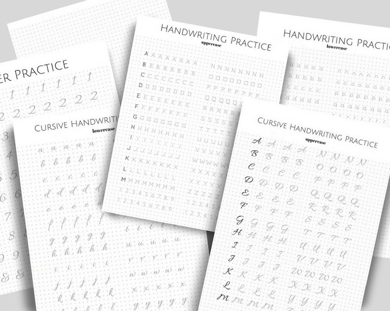 Ultimate Penmanship Complete Printable Handwriting Practice | Etsy Canada