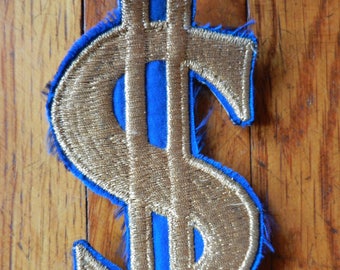 Dollar sign patch | Etsy