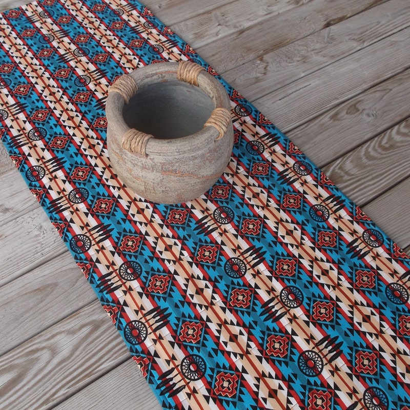 Aztec Table Runner - Etsy