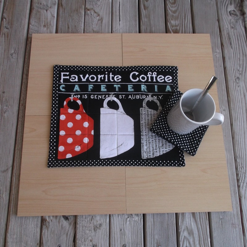 Coffee Mat - Etsy