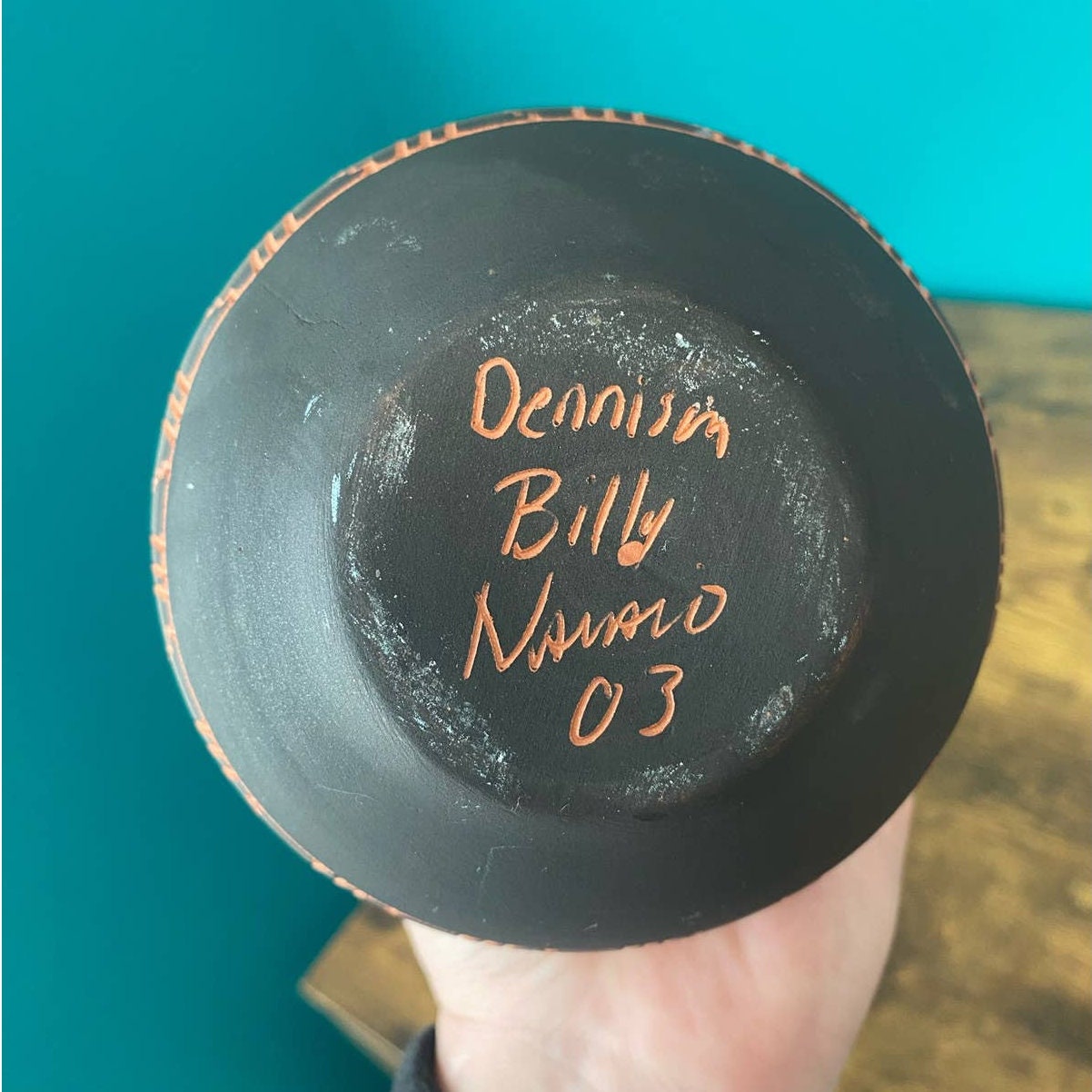 Vintage Native American Navajo Pottery Vase Flute Player - Etsy