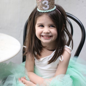 Groovy Medium Birthday Crown Two Groovy Birthday Retro Daisy Flower ...