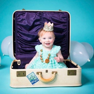 Groovy Medium Birthday Crown Two Groovy Birthday Retro Daisy Flower ...